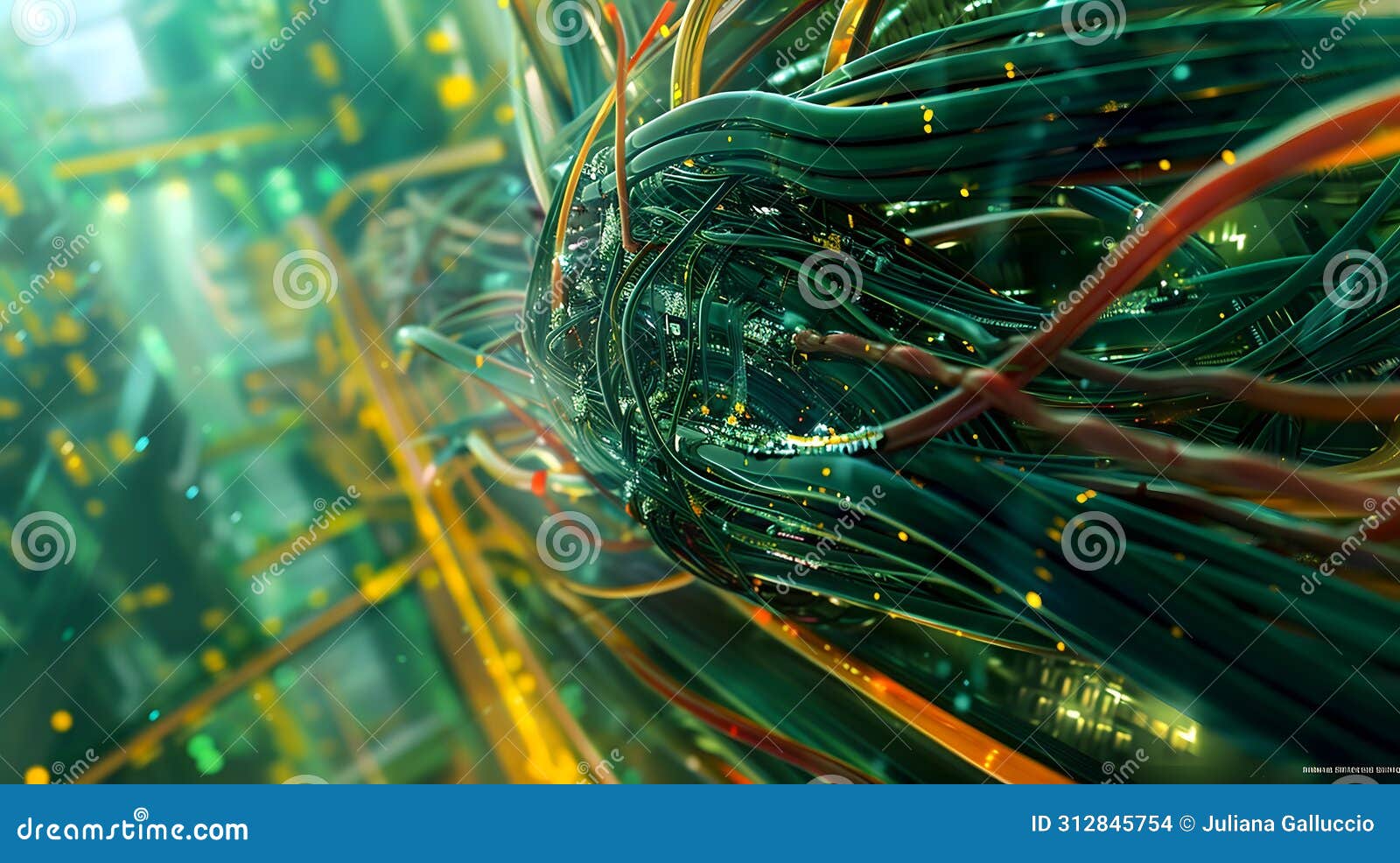 Industrial wire harness stock photo. Image of engineering - 312845754