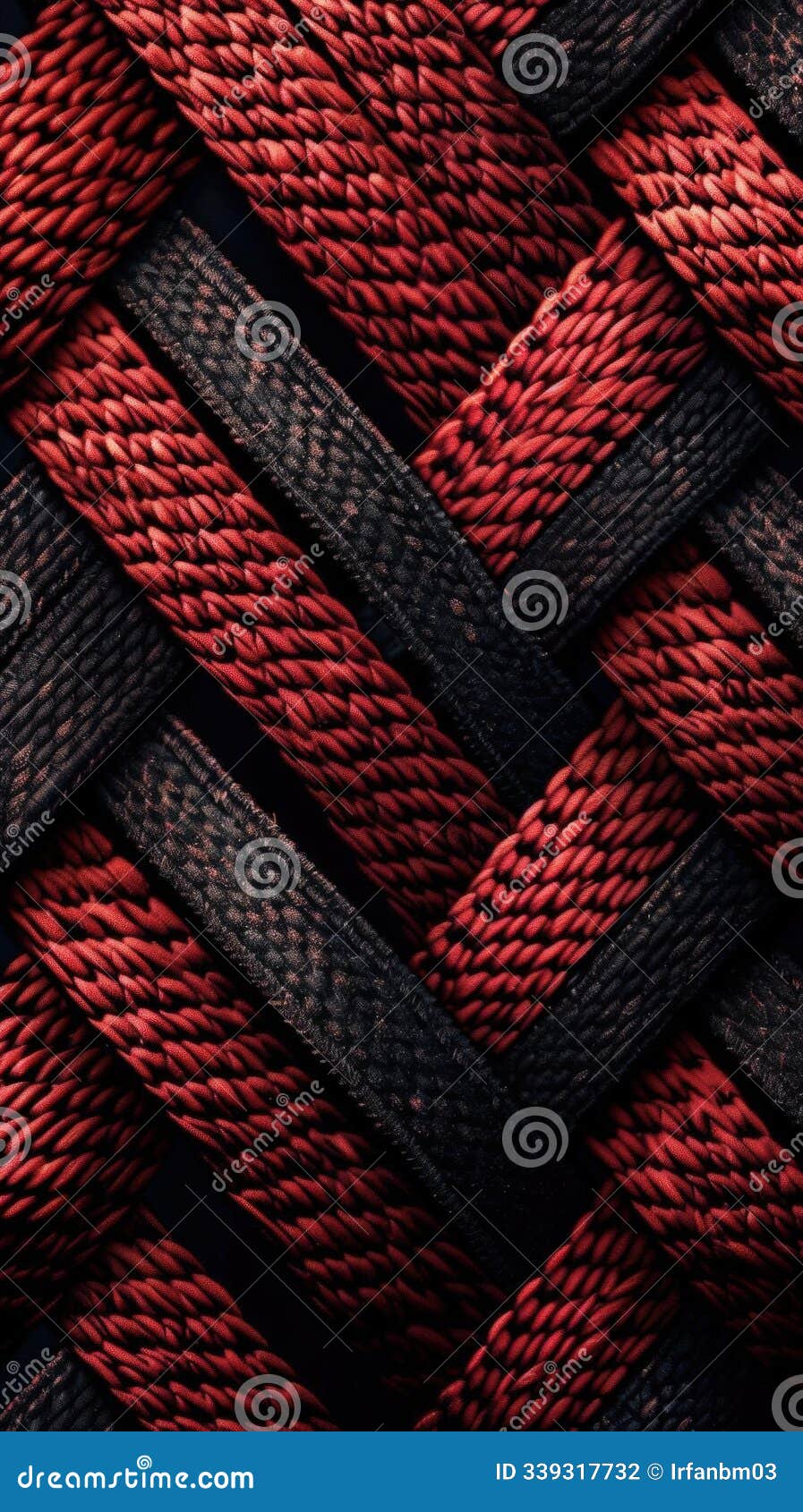 Textile Harmony. Textured Iron Aesthetics Concept Stock Illustration ...