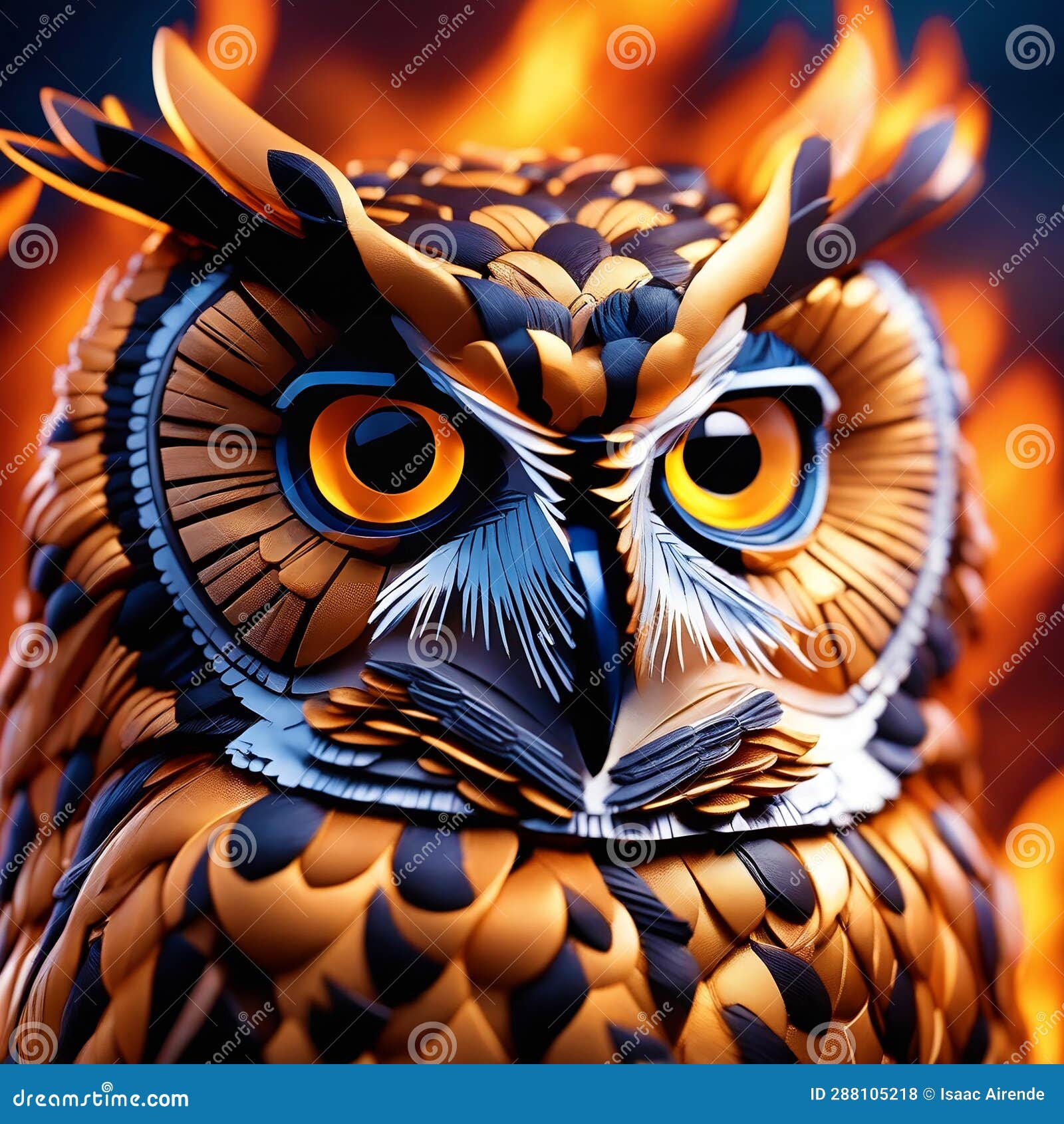 Mesmerizing Vortex of Fire Featuring a Hyper-detailed Art ...