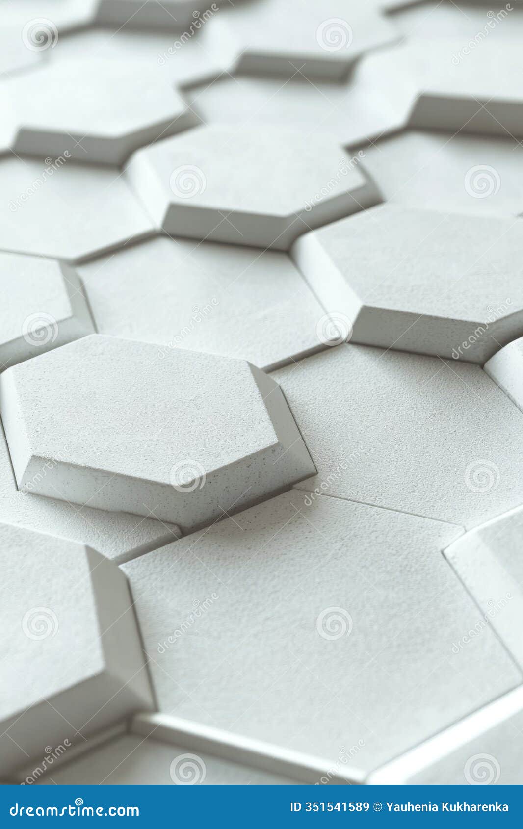 Dynamic Hexagonal Floor Tile Design Stock Illustration - Illustration ...