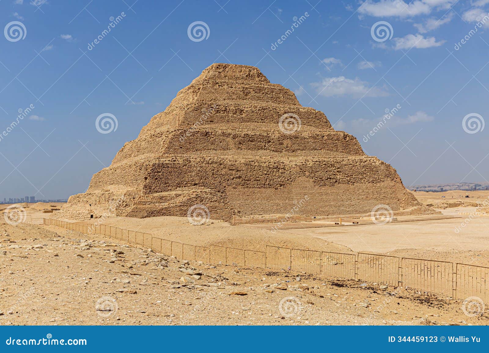 The Step Pyramid of Djoser: Egypt’s Oldest Pyramid Stock Image - Image ...