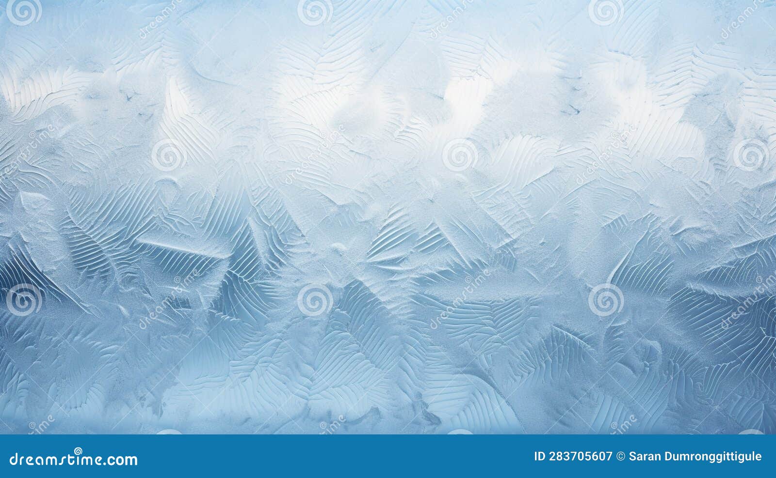 Frost Patterns on a Window Depicting Ice Crystals, Conveying a Winter ...
