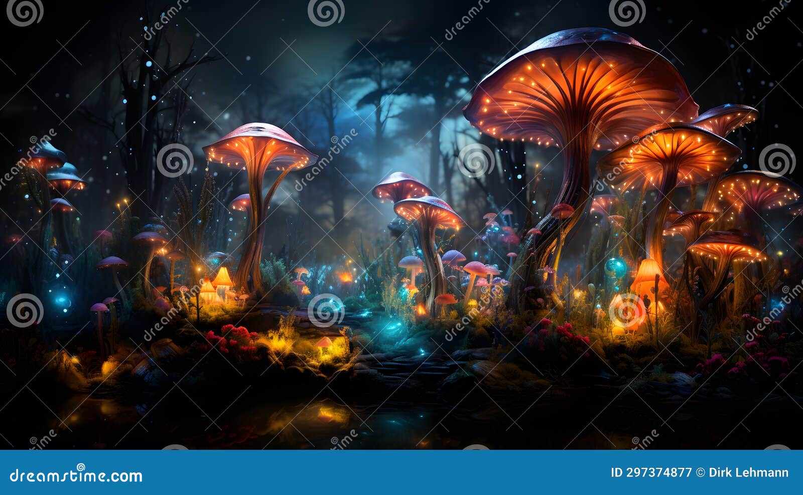 Dreamlike World Bathed In Lunar Hues And Telling A Magical Story ...