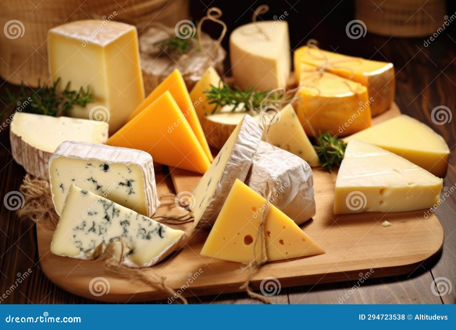 Image Showing Cheese Marked with Identification Tags Stock Illustration ...