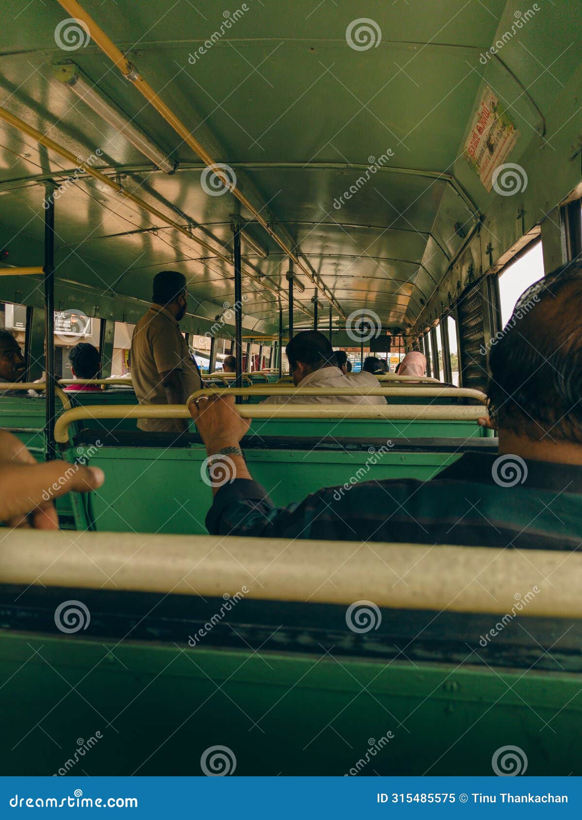 The Image Shows a Bus Inside. it is KSRTC Editorial Image - Image of ...