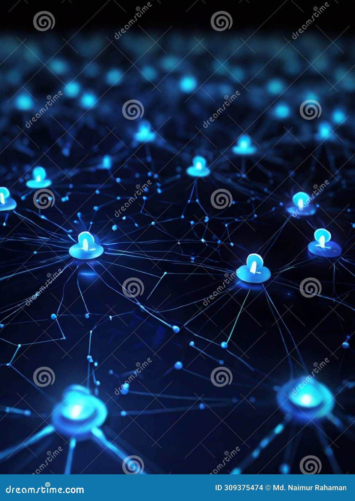 Connected World stock illustration. Illustration of digital - 309375474