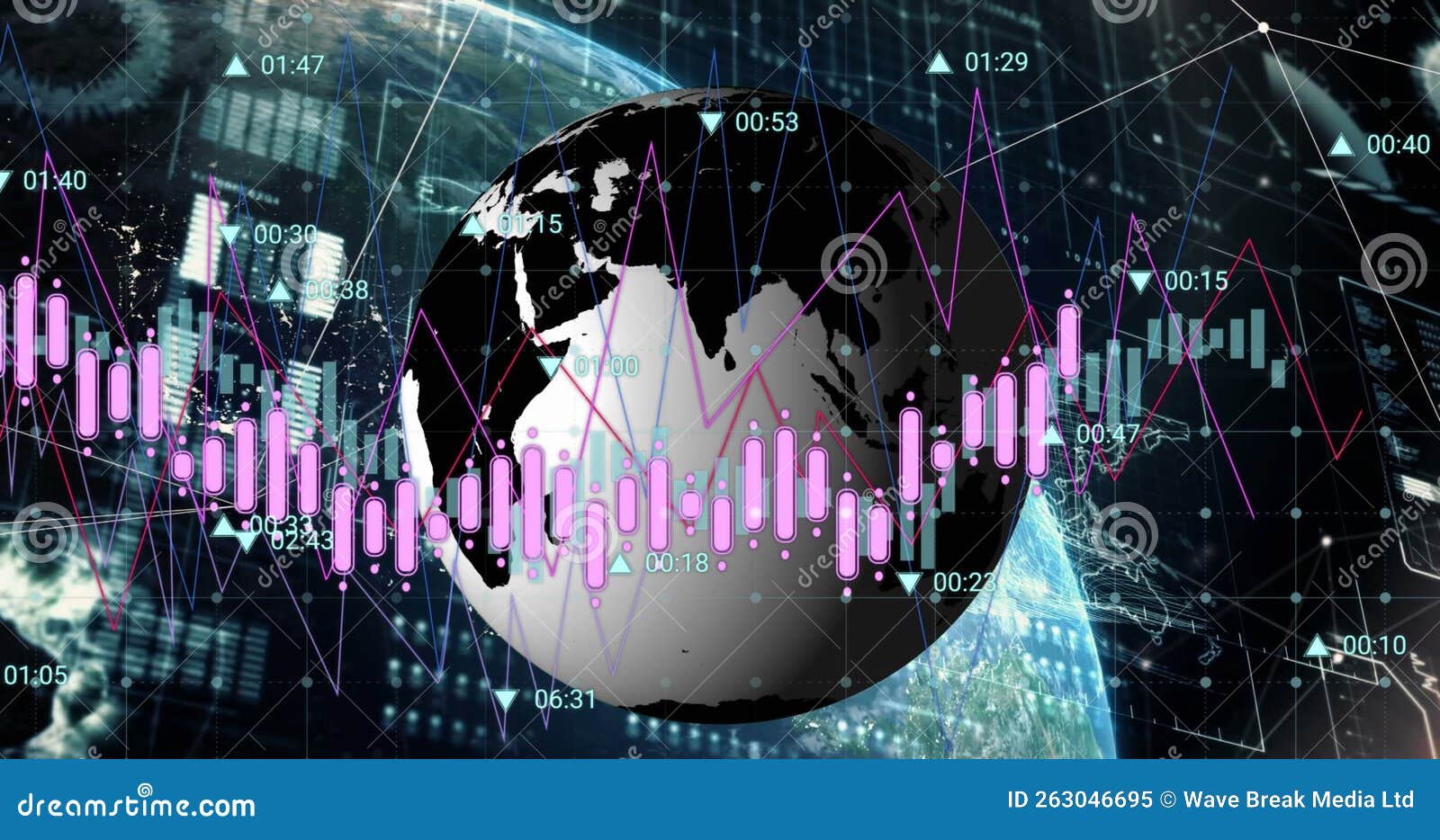 Globe Of Various Languages Icon In Cartoon Style Isolated On White ...