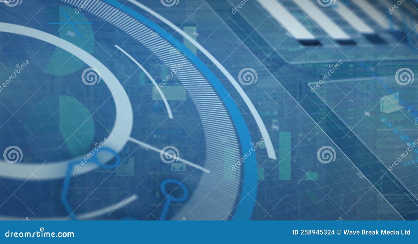 This Image Shows How Data is Processed and How Technology Connects ...