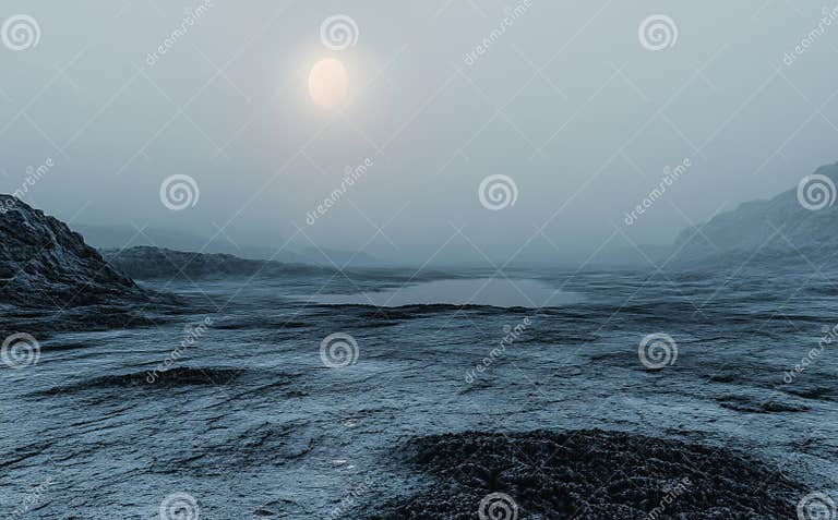 The Image Shows Mars from Phobos. NASA Provided Elements of this Image ...