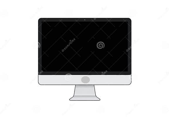 Mac Computer Clipart. stock illustration. Illustration of computer - 359933815