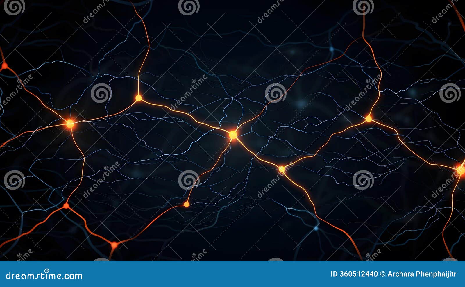 Classification Of Neurons A Set Of Line Icons In A Vector, Illustrating ...