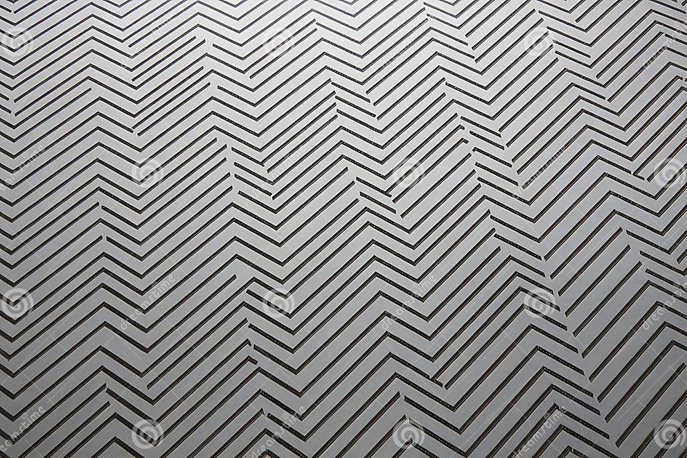 Abstract Gray Zigzag Pattern Geometric Lines, Metal Texture, Industrial ...