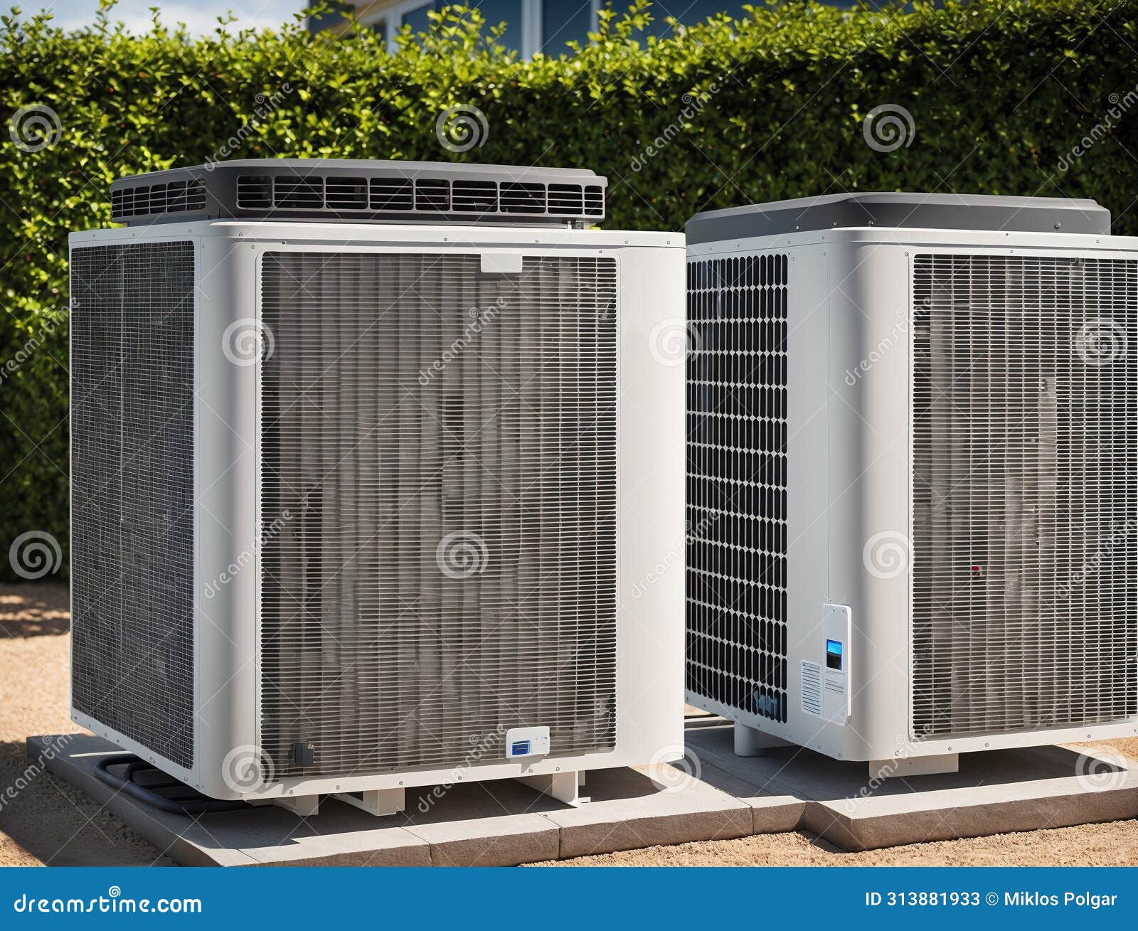Air Conditioning Units stock image. Image of split, sleek - 313881933