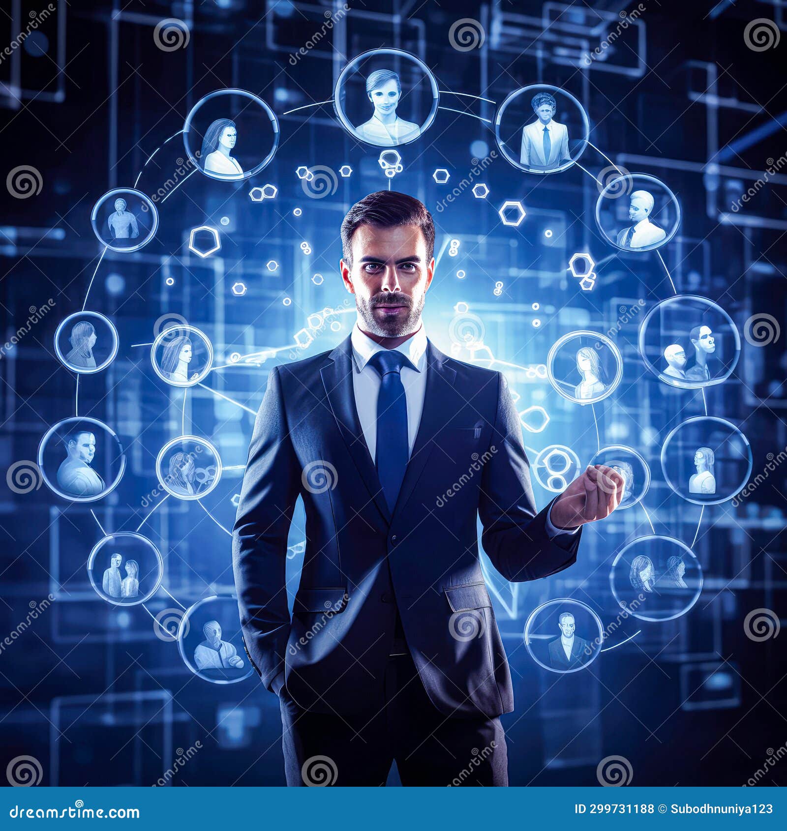 Tech Professional Forging Connections with Market Chain in a High Tech ...