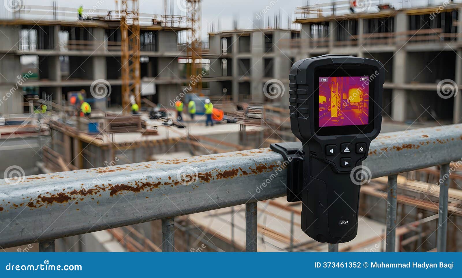 Thermal Imaging Camera Isolated On Transparent Background Royalty-Free ...