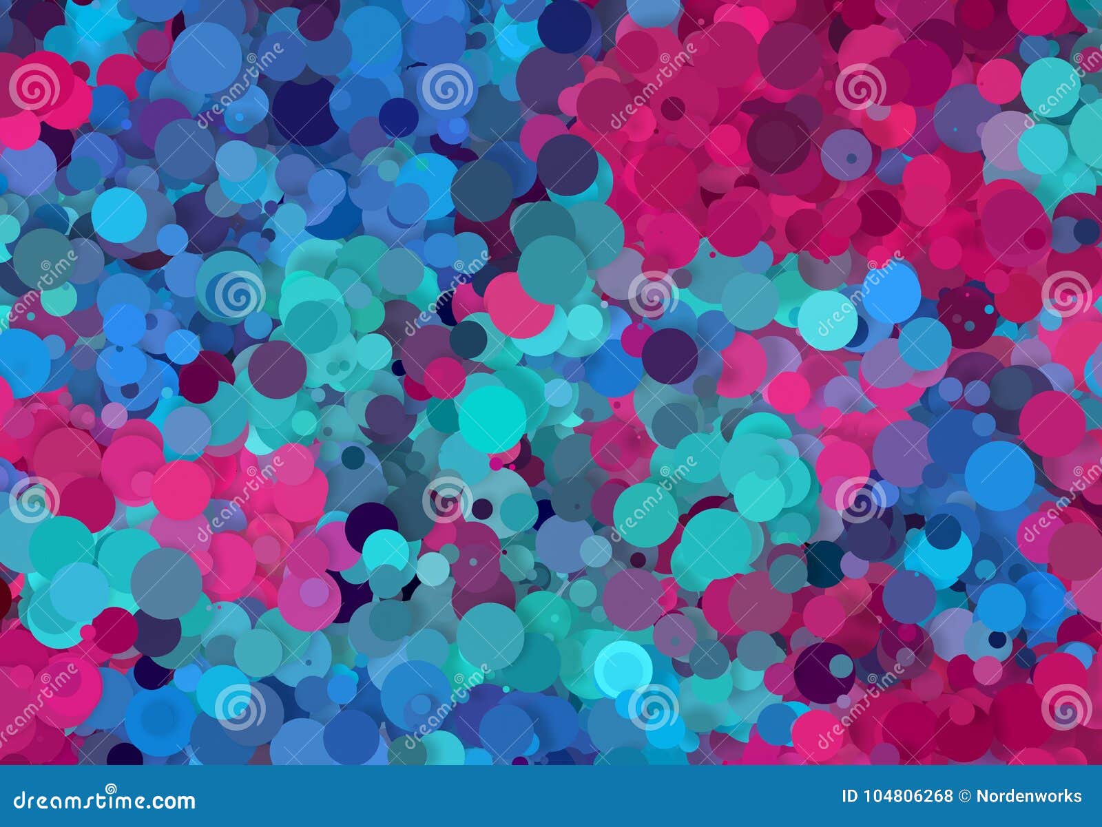 Abstract Art Texture. Colorful Round Discs. Colorful Texture. Modern ...