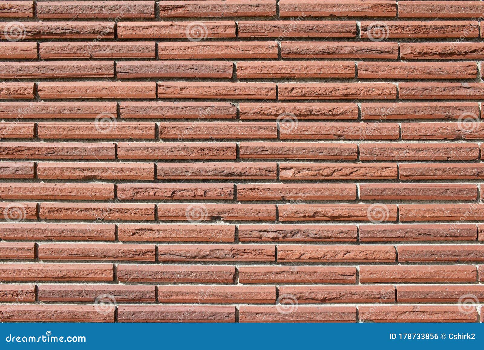 Vintage Rustic Red Color Brick Wall with a 1/3 Offset Brickwork Pattern ...