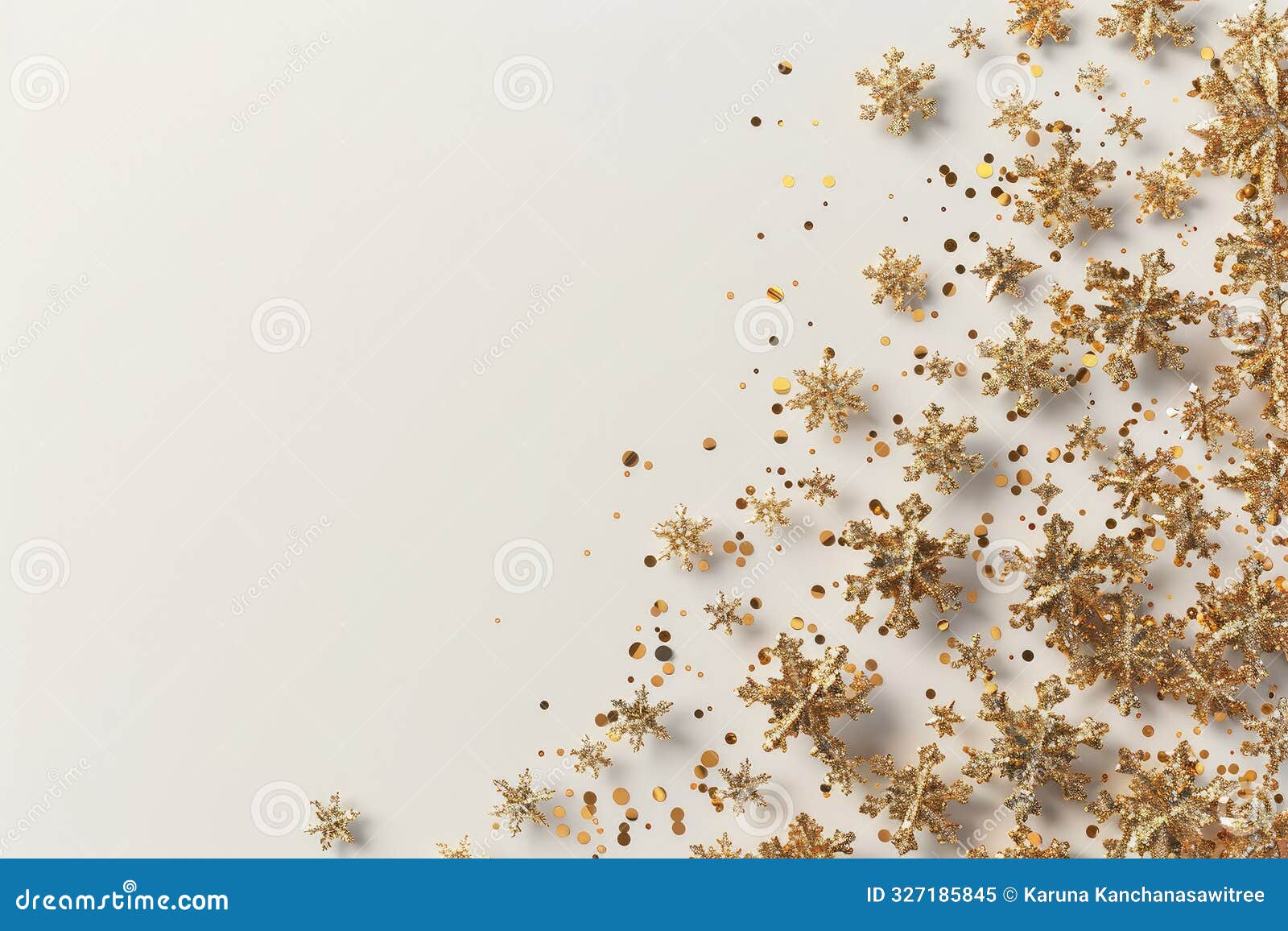 The Image Shows a White Background with Gold Glitter Stars in the ...