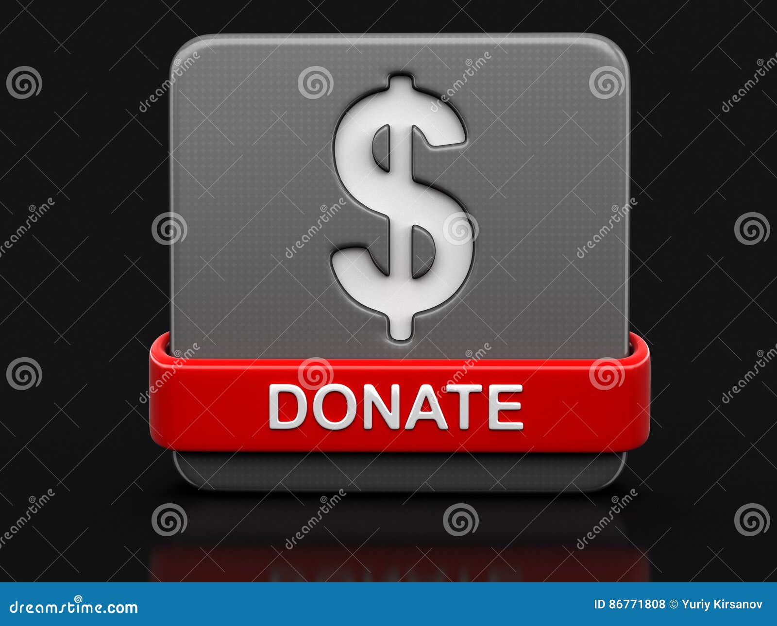 Image of Sign donate stock illustration. Illustration of luck - 86771808