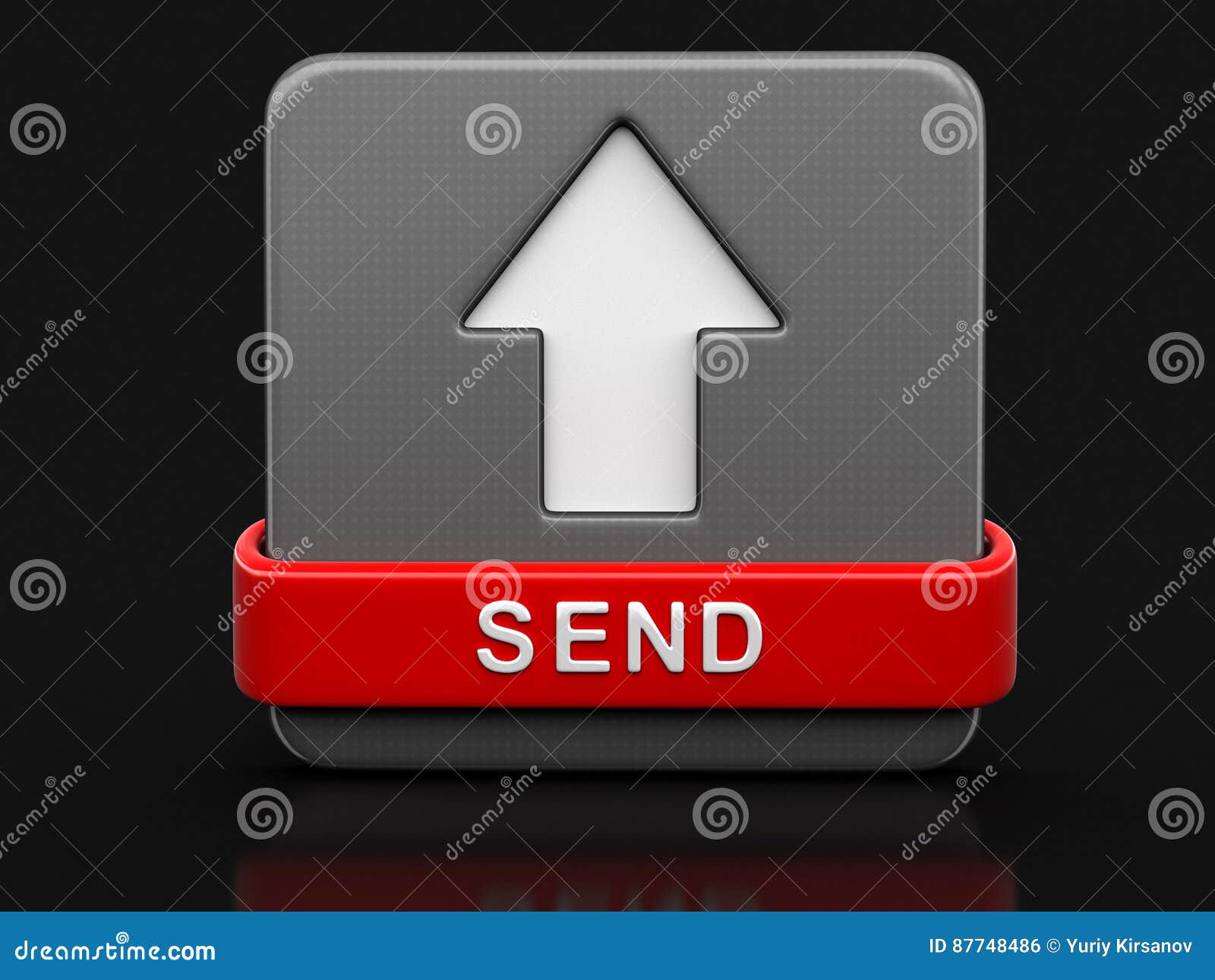 Image of Sign send stock illustration. Illustration of represent - 87748486
