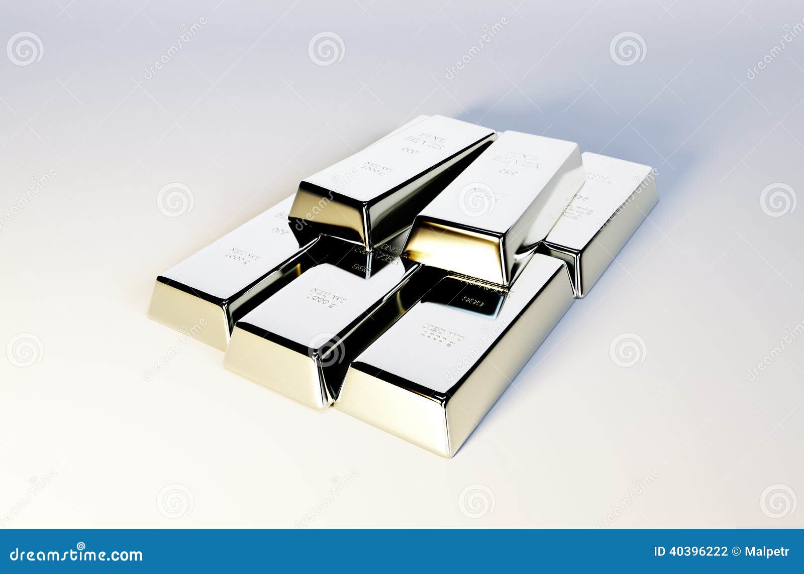 Image of silver bars stock photo. Image of banking, deposit - 40396222