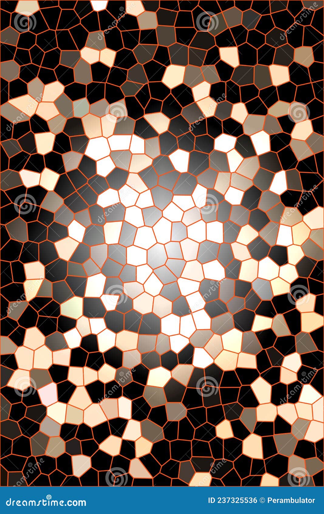 STAINED GLASS PATTERN with BLACK, BEIGE and CREAM COLORS Stock ...