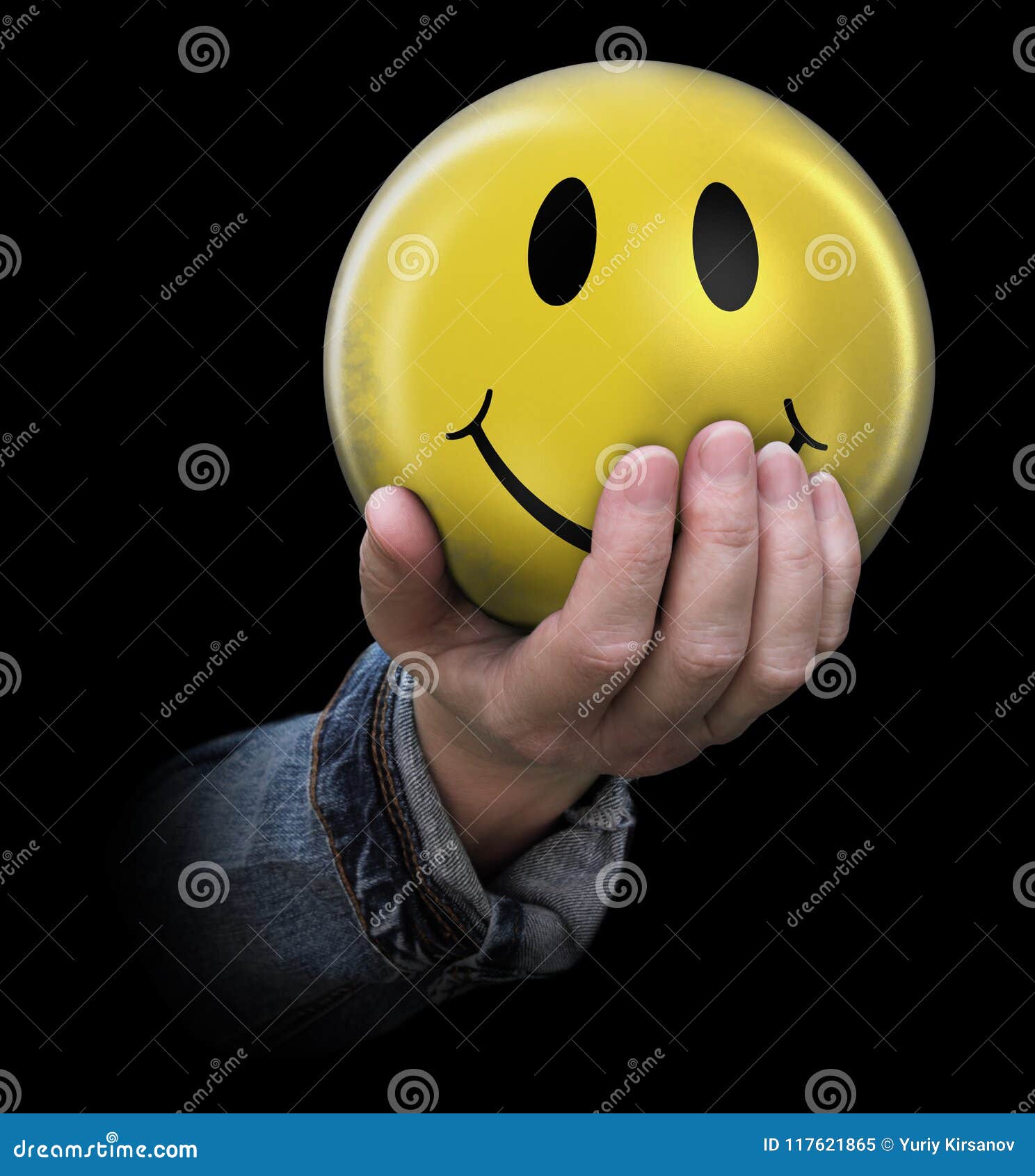 Smiley in hand editorial image. Image of environmental - 117621865
