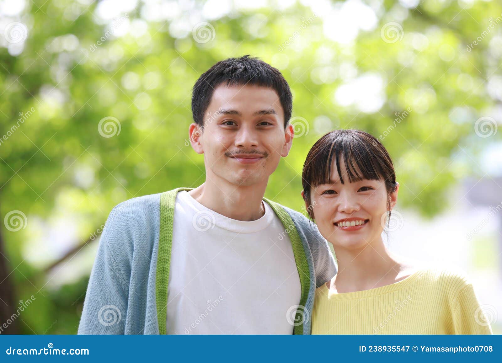 Image of a smiling couple stock image. Image of friend - 238935547