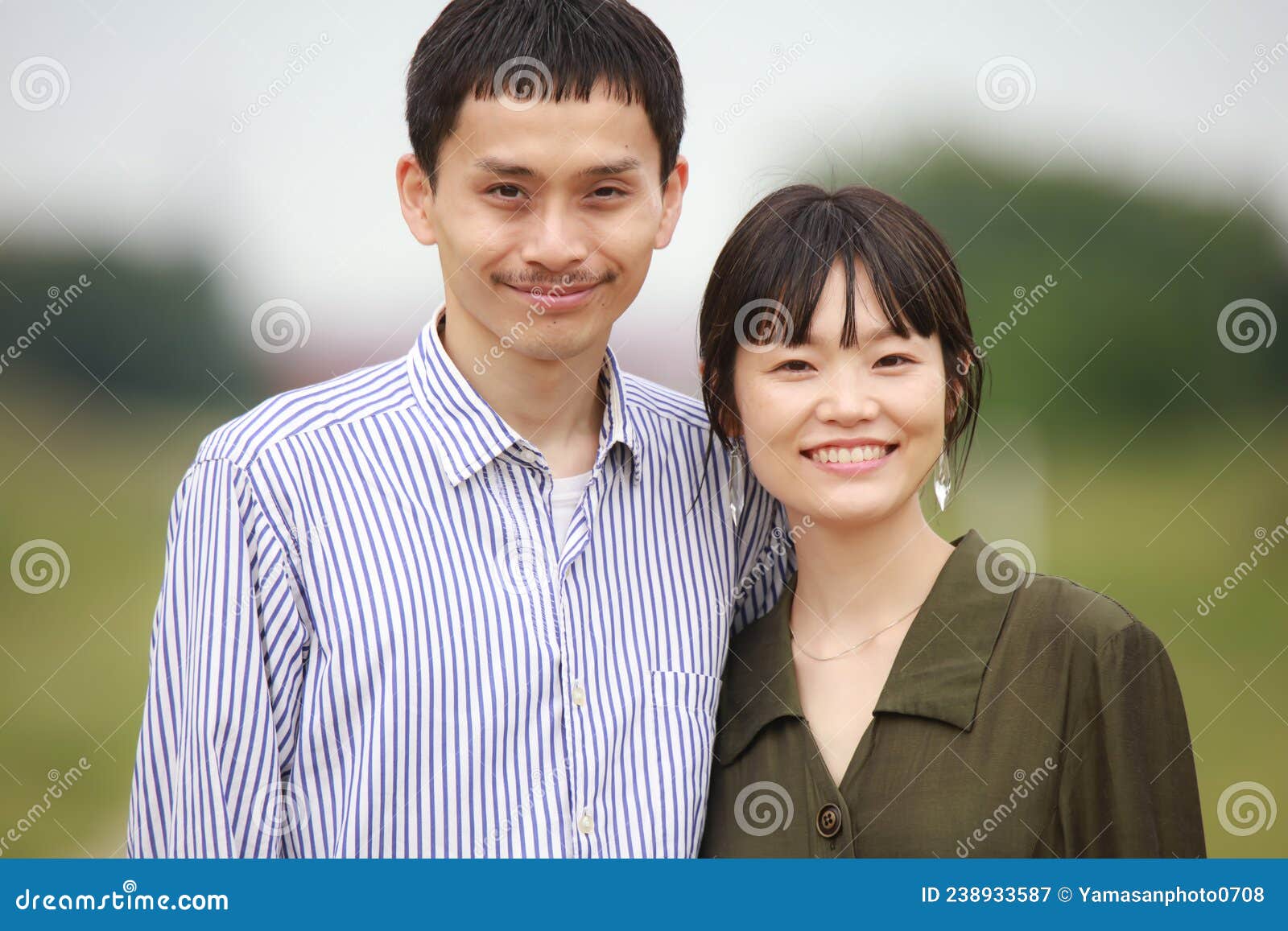 Image of a smiling couple stock image. Image of conversation - 238933587