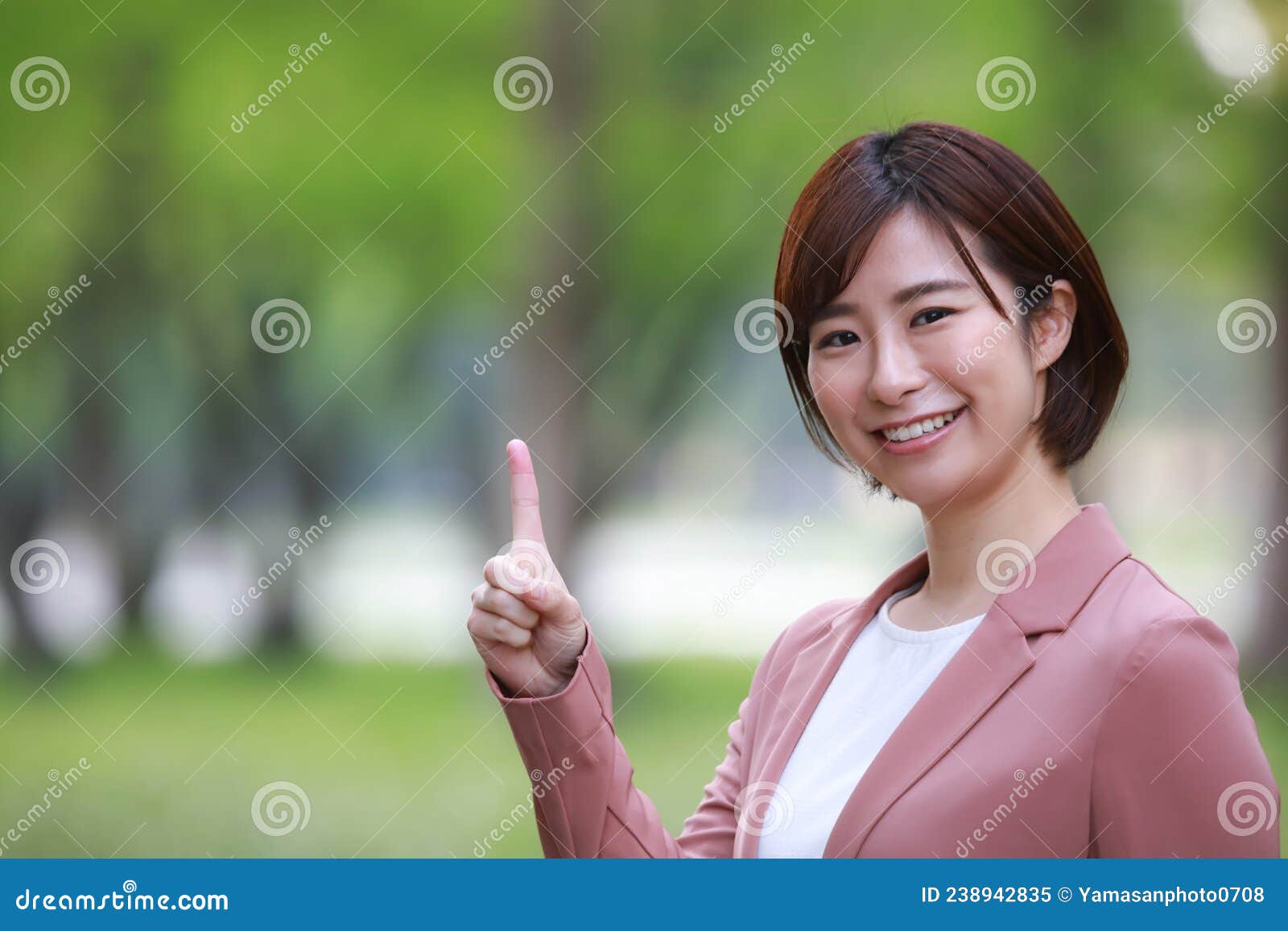 Smile female employee stock image. Image of suit, portrait - 238942835