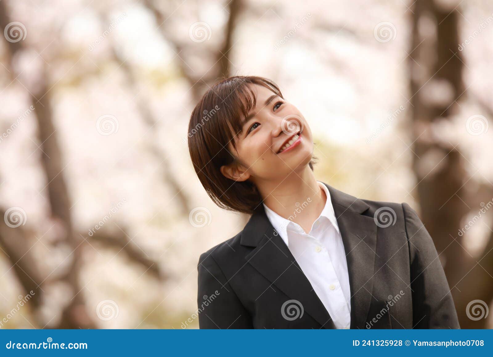 Smile female employee stock photo. Image of refreshing - 241325928