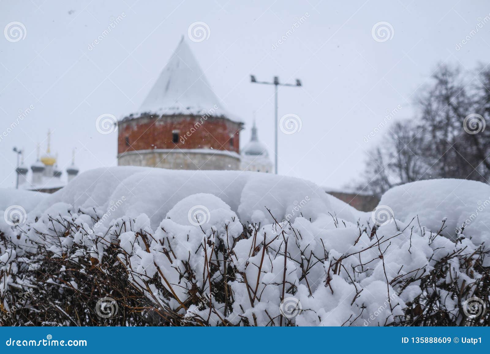 Image of Snowdrift on the Bush Stock Image - Image of country, drift ...