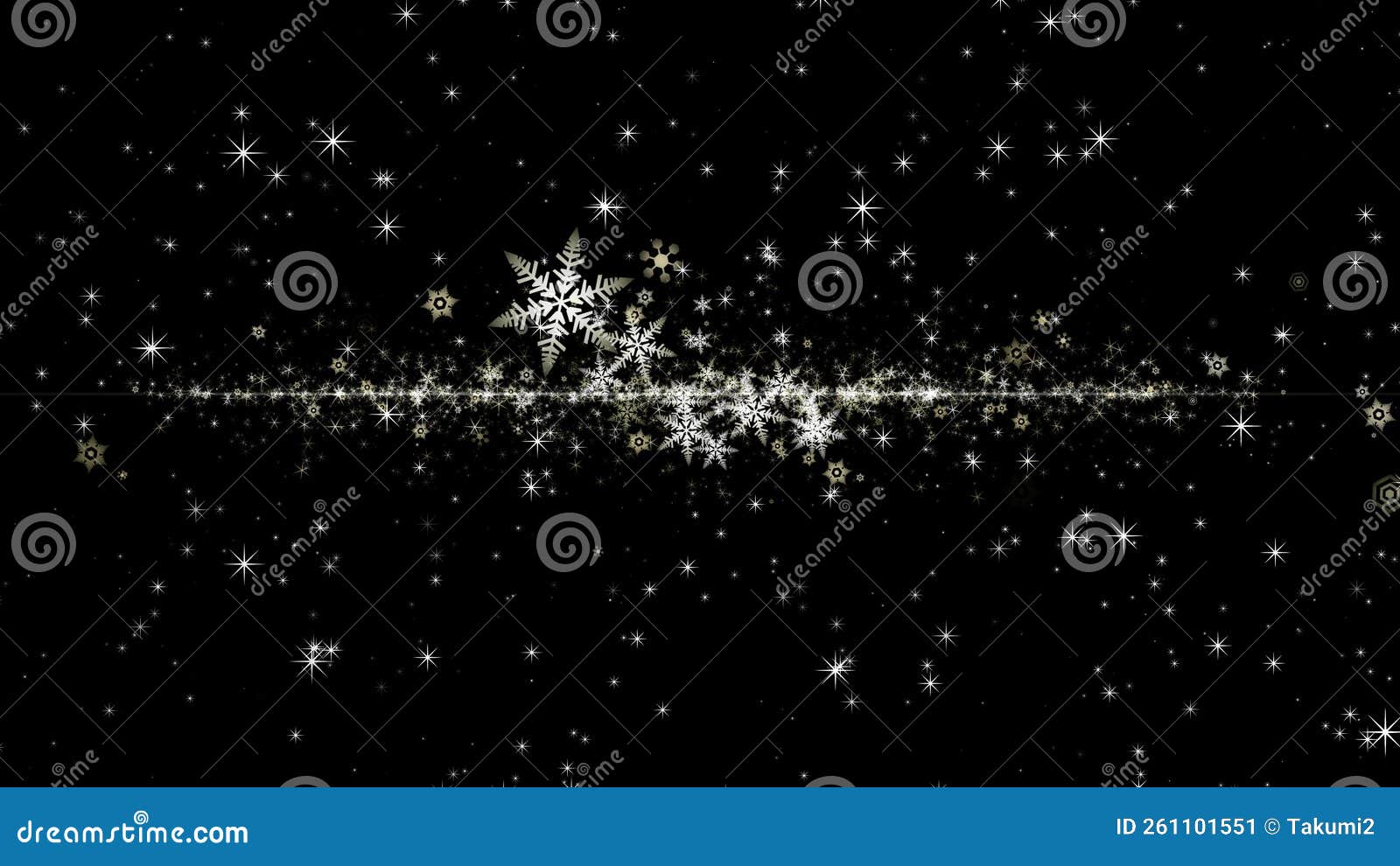Crystal of Snow and Glitter Flutter on a Colored Background Stock ...