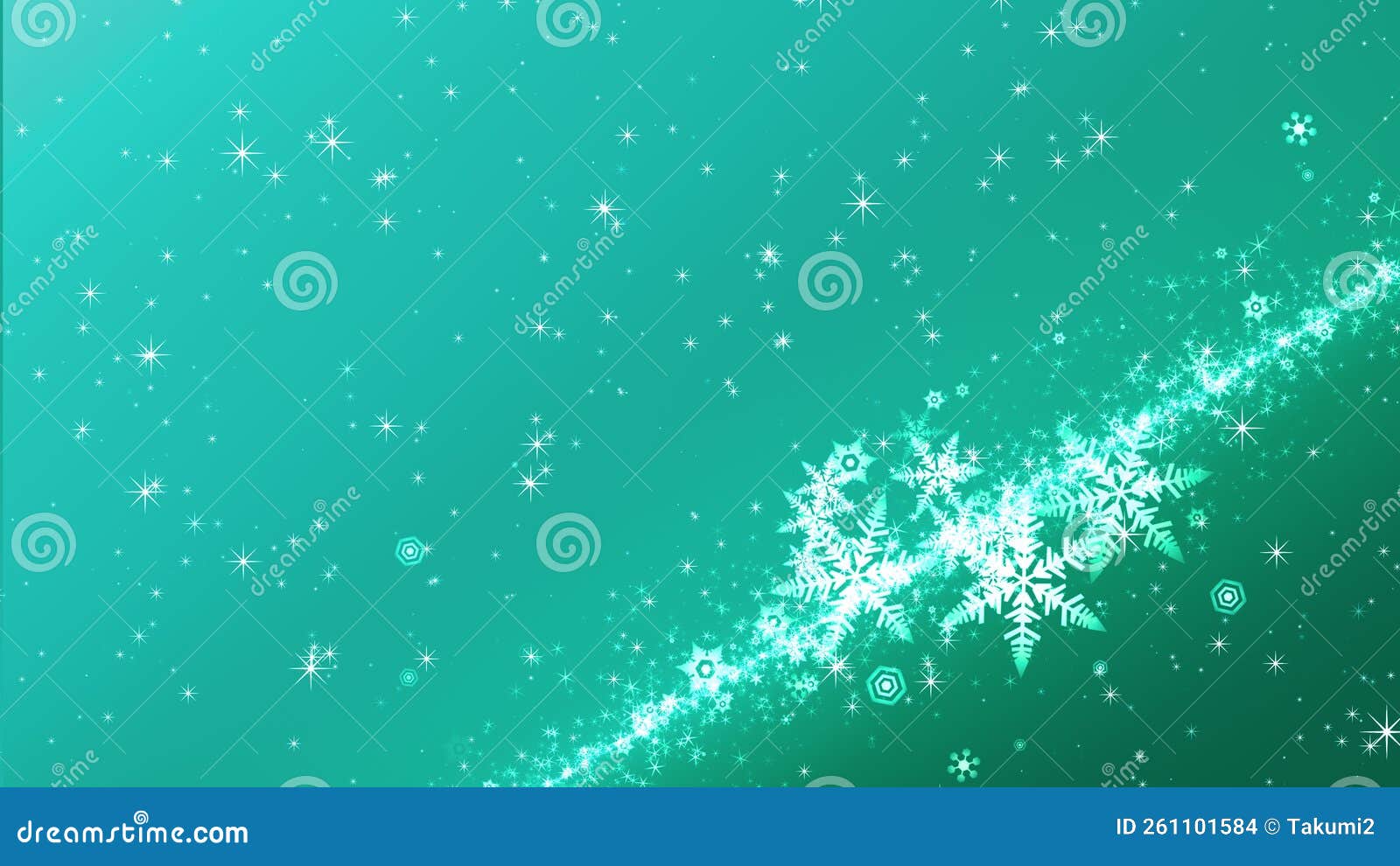 Crystal of Snow and Glitter Flutter on a Colored Background Stock ...