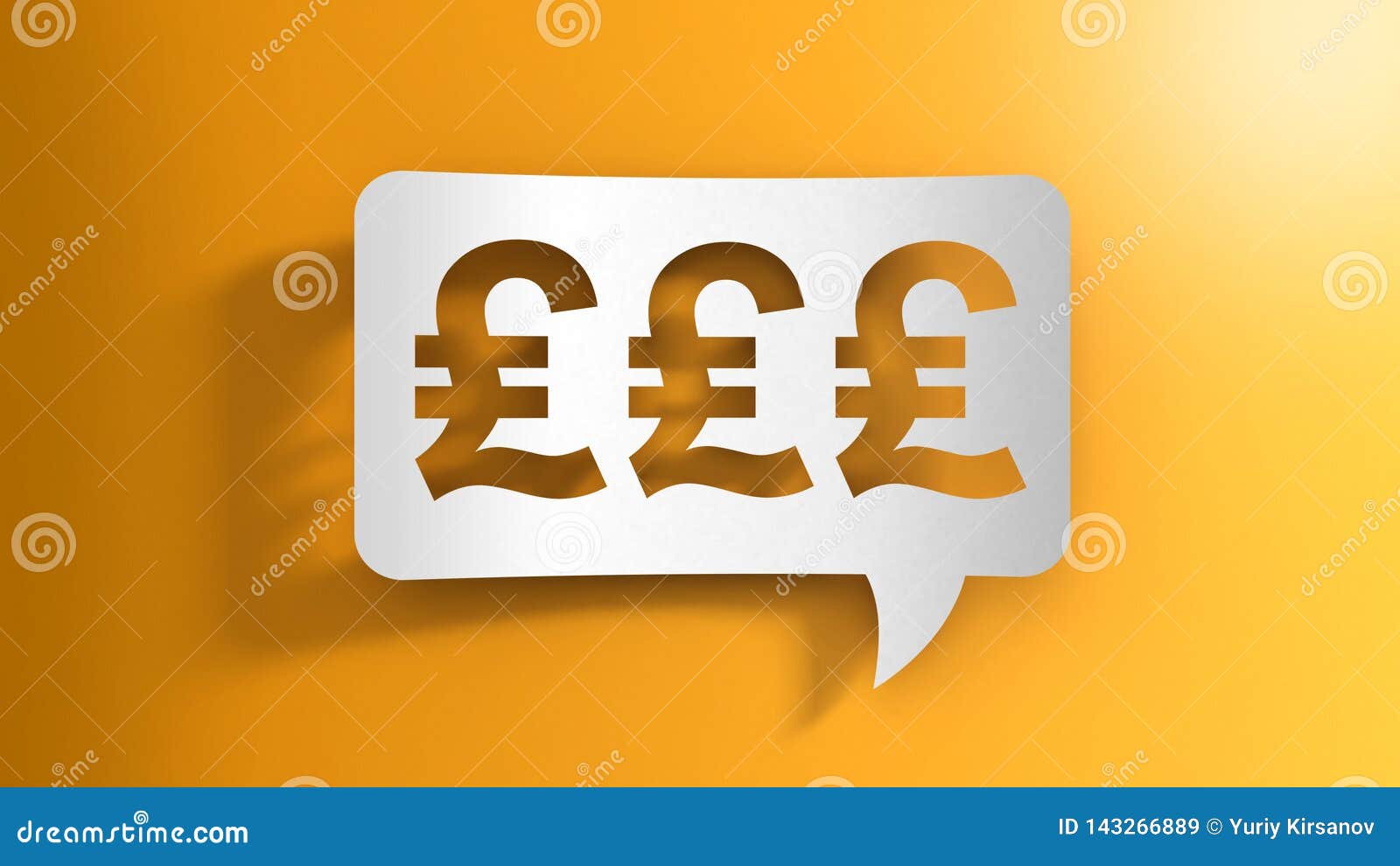 Speech Bubble with Pound Signs Stock Illustration - Illustration of ...