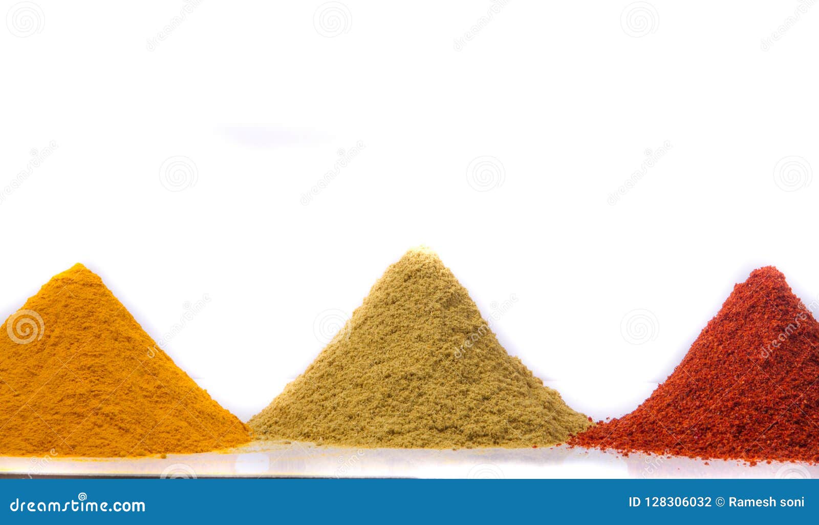 Indian powder isolated. stock photo. Image of dark, cuisine - 128306032