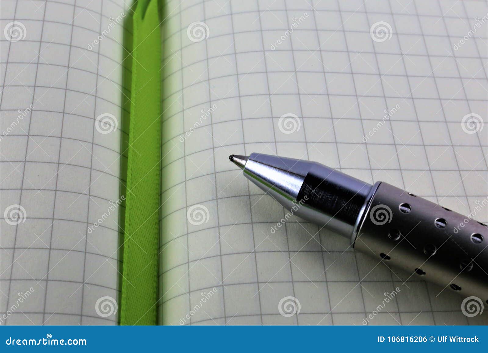 An Image of a Spiral Notebook with Copy Space Stock Photo - Image of ...