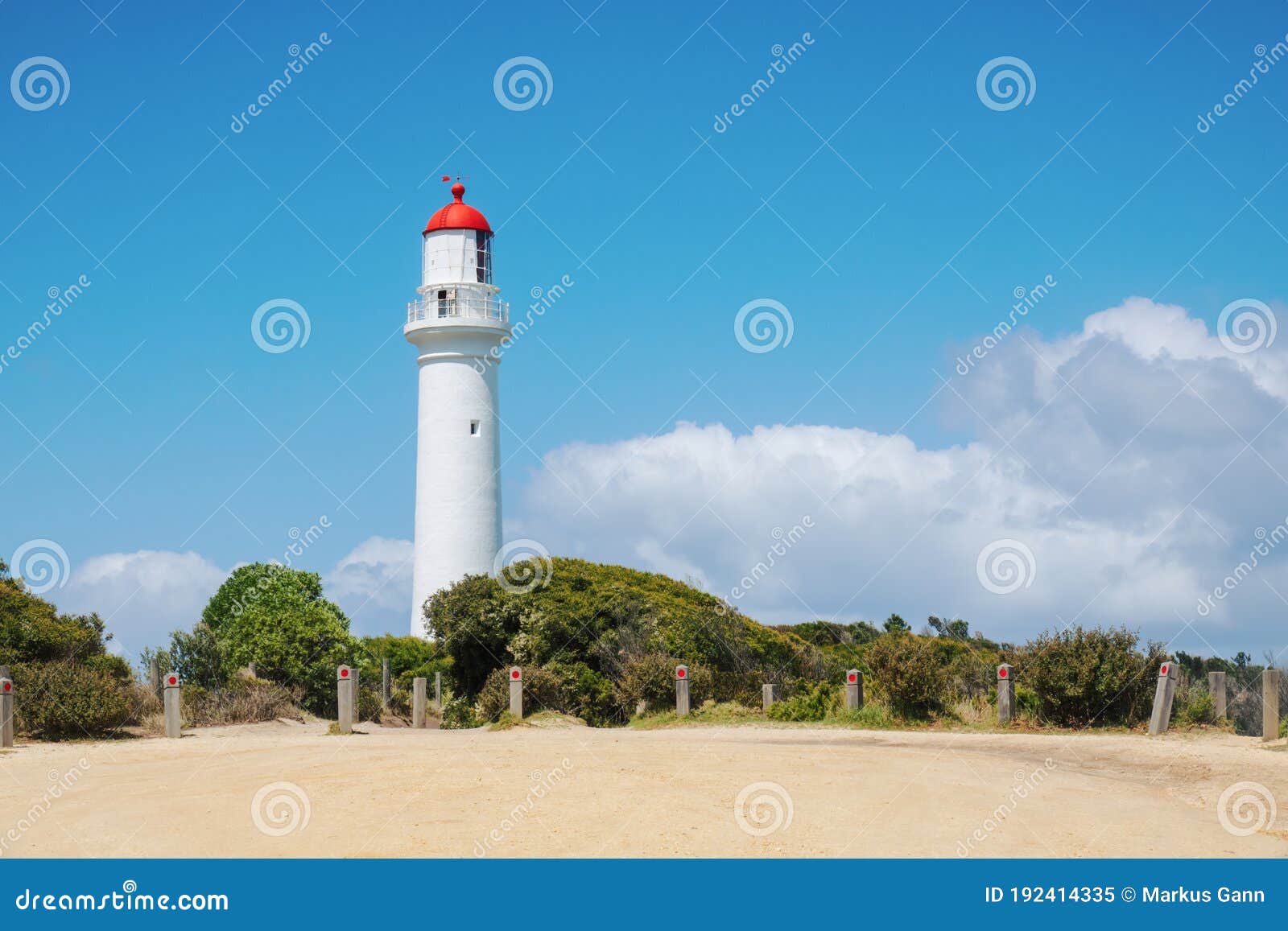 Split Point Lighthouse Australia Stock Image - Image of architecture ...
