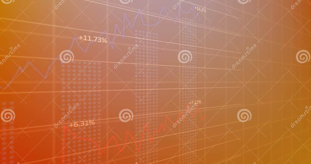 Image of Statistical Data Processing Over Grid Network Against Orange ...