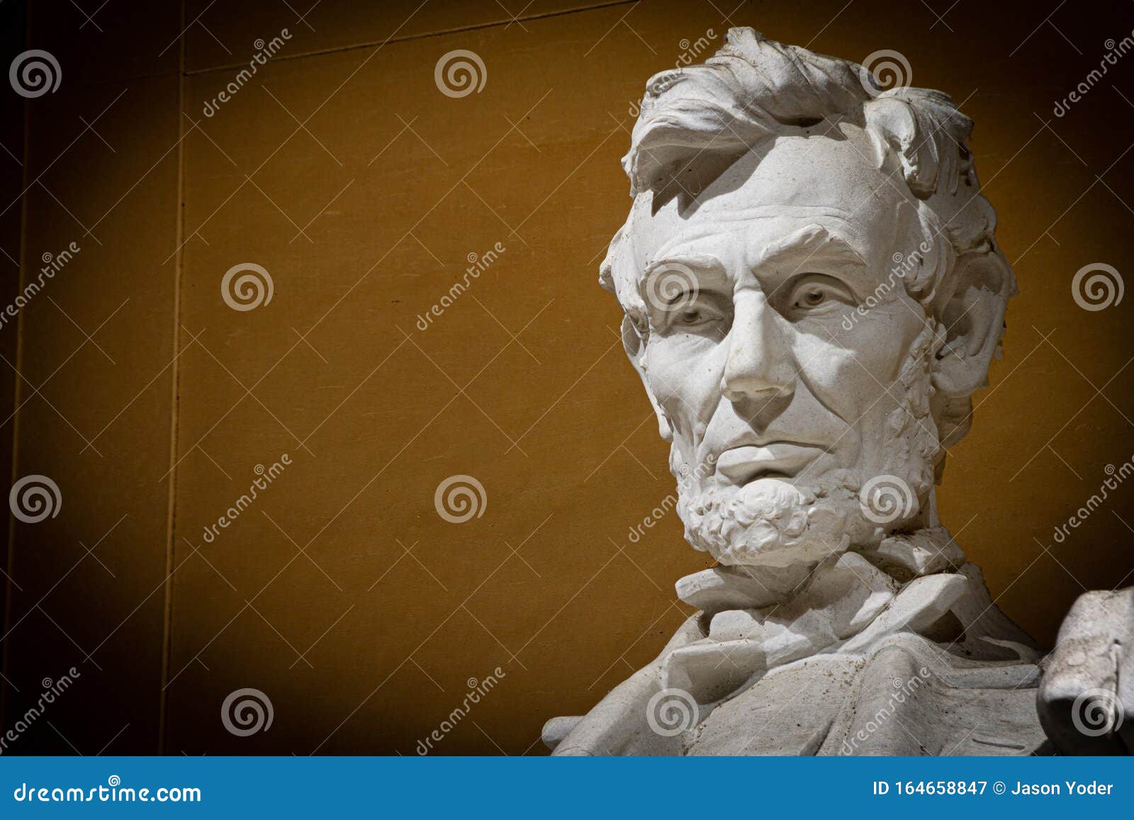 Statue Of Abraham Pierson At Yale University Stock Photography ...