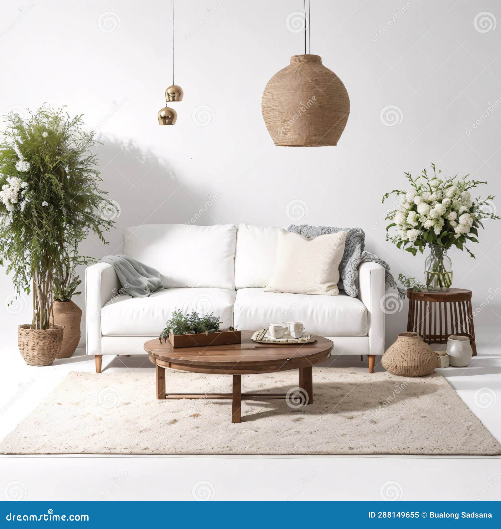 Straw carpet circle decor. stock illustration. Illustration of table ...