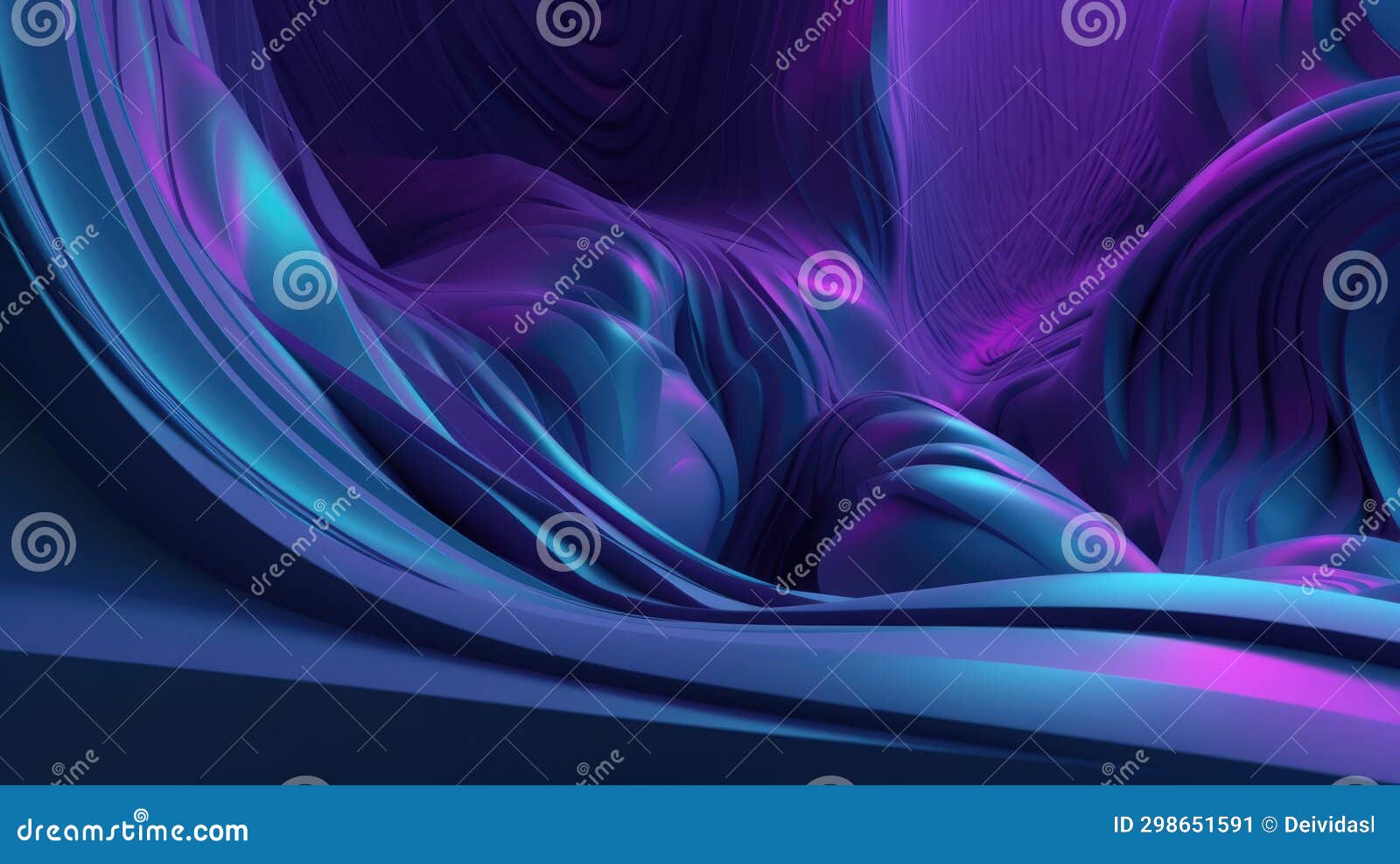 Neon Flux: a Symphony of Light and Shadow Stock Illustration ...