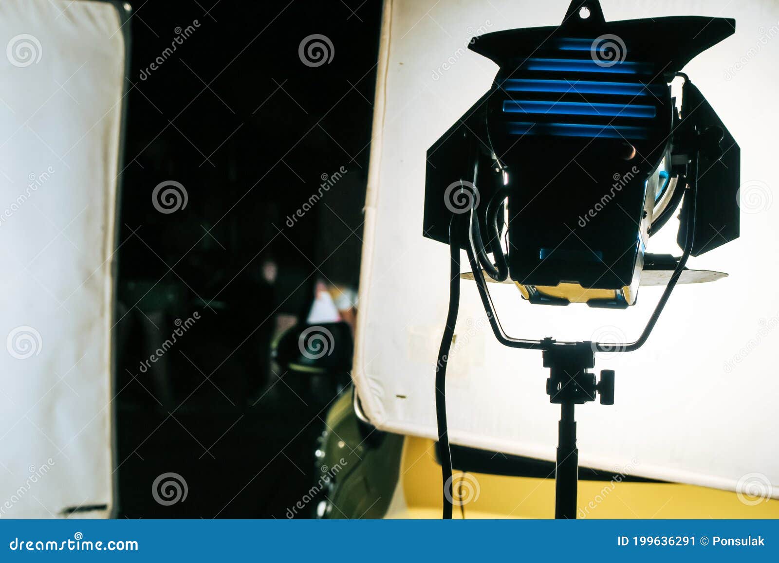 Image of Studio Lighting Setup Stock Image - Image of people ...