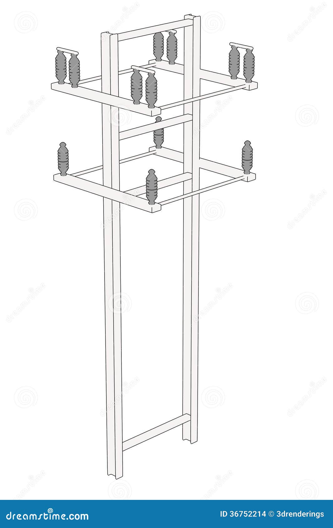 Substation Part Royalty-Free Stock Photography | CartoonDealer.com ...