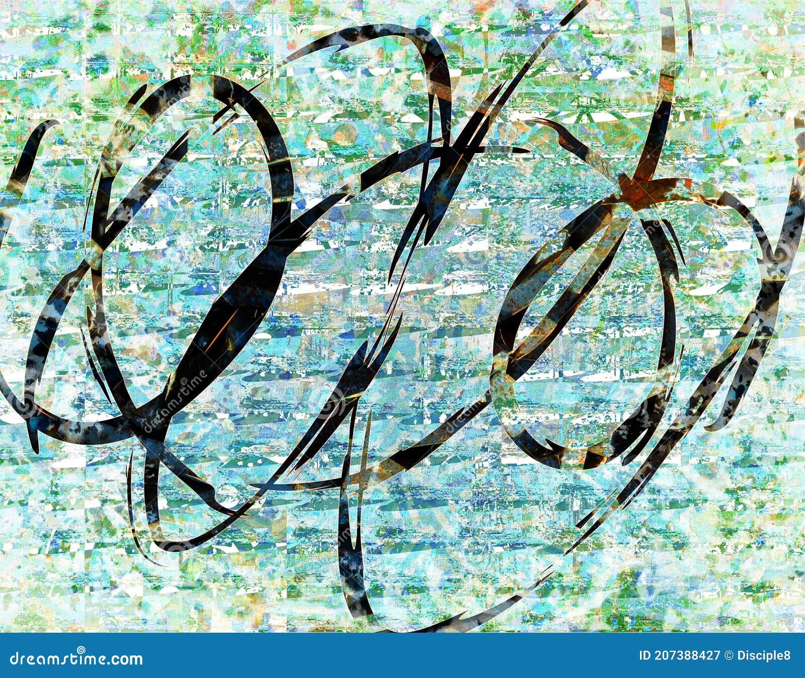 Colorful Looping Background_VII Stock Illustration - Illustration of ...