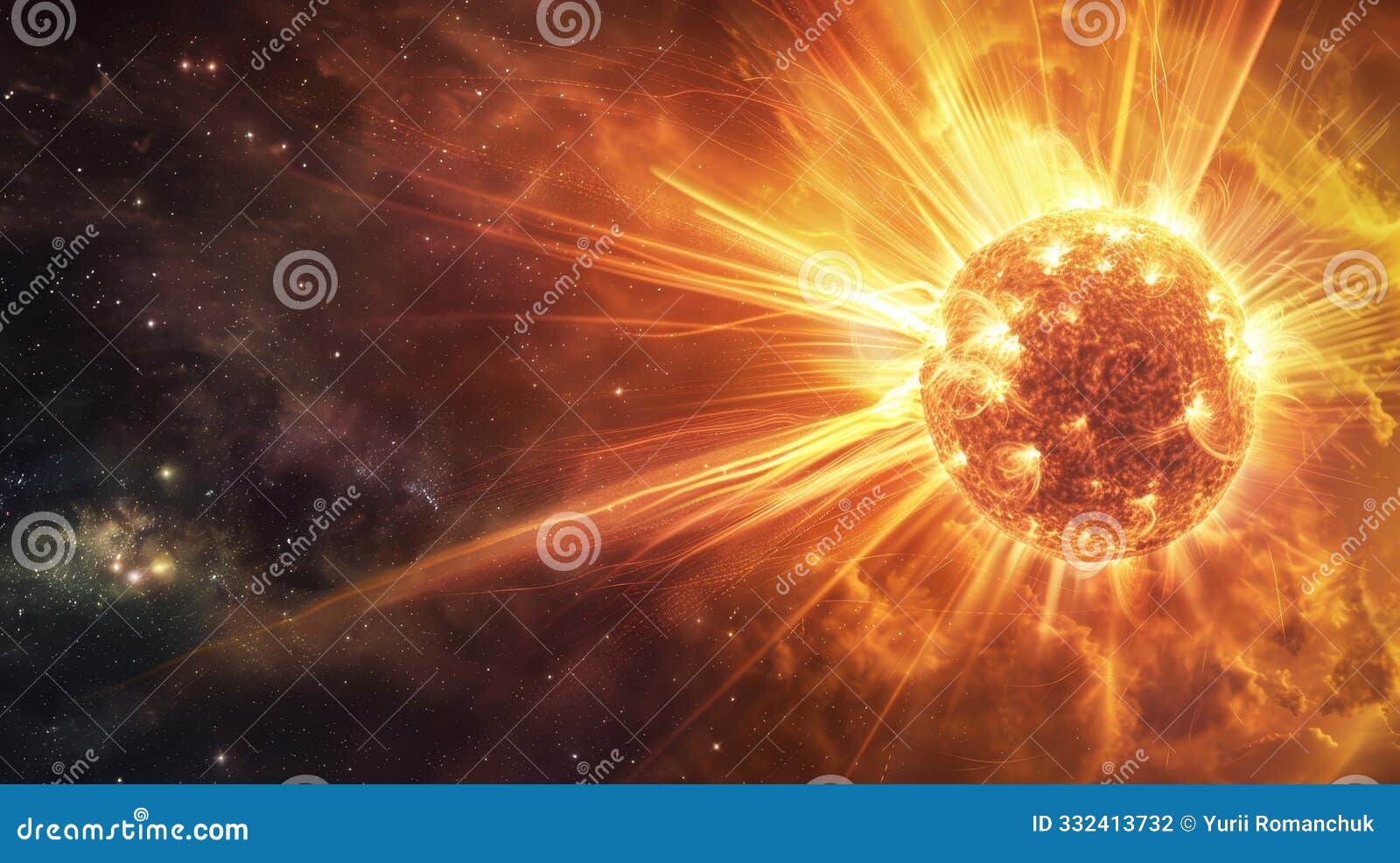 Planetary Magnetic Fields Of Solar System Planets, Vector Infographic ...