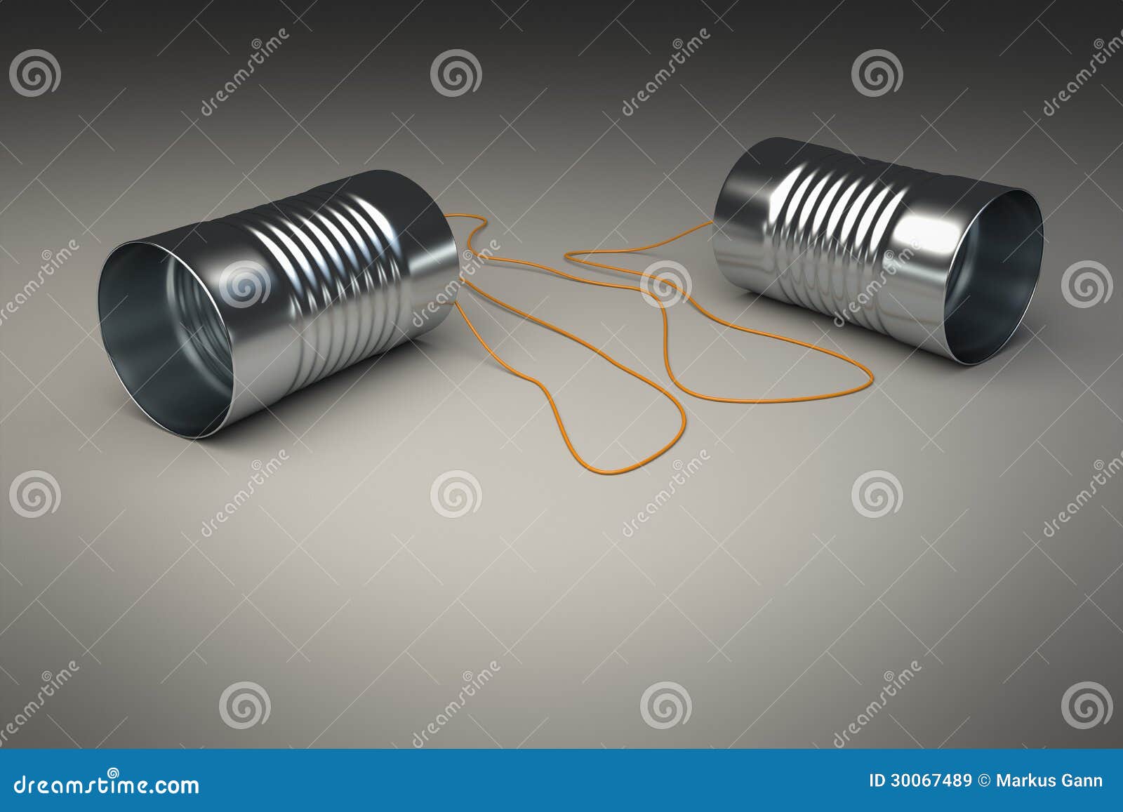 Communicating Cans Royalty-Free Stock Image | CartoonDealer.com #28718488
