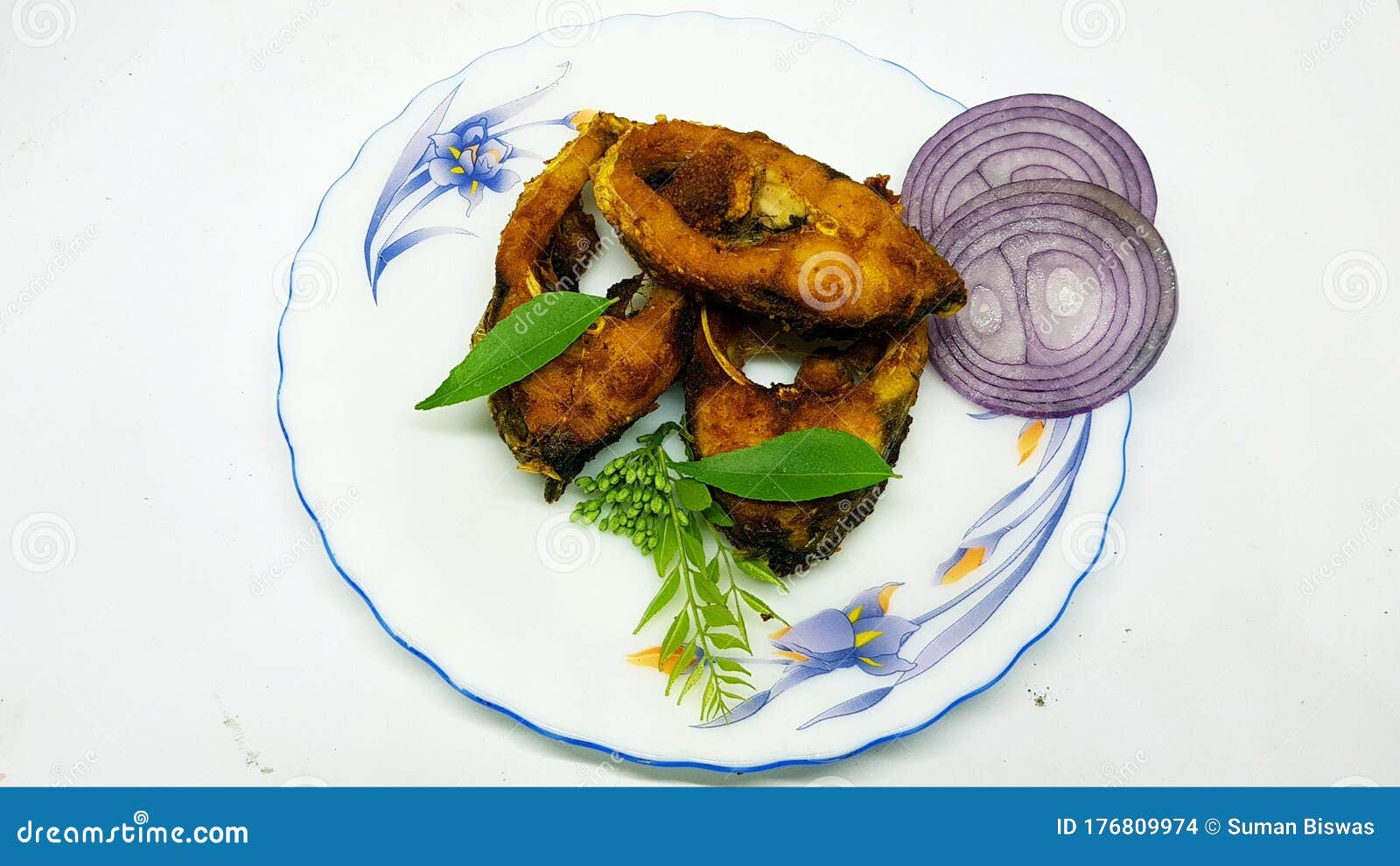 This is an Image of Tasty and Crispy Fish Fry Stock Photo - Image of ...