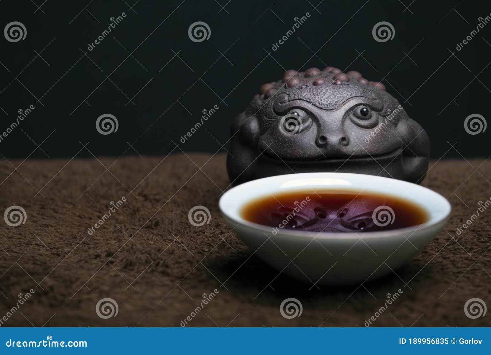 Image of tea cup toad stock image. Image of culture - 189956835