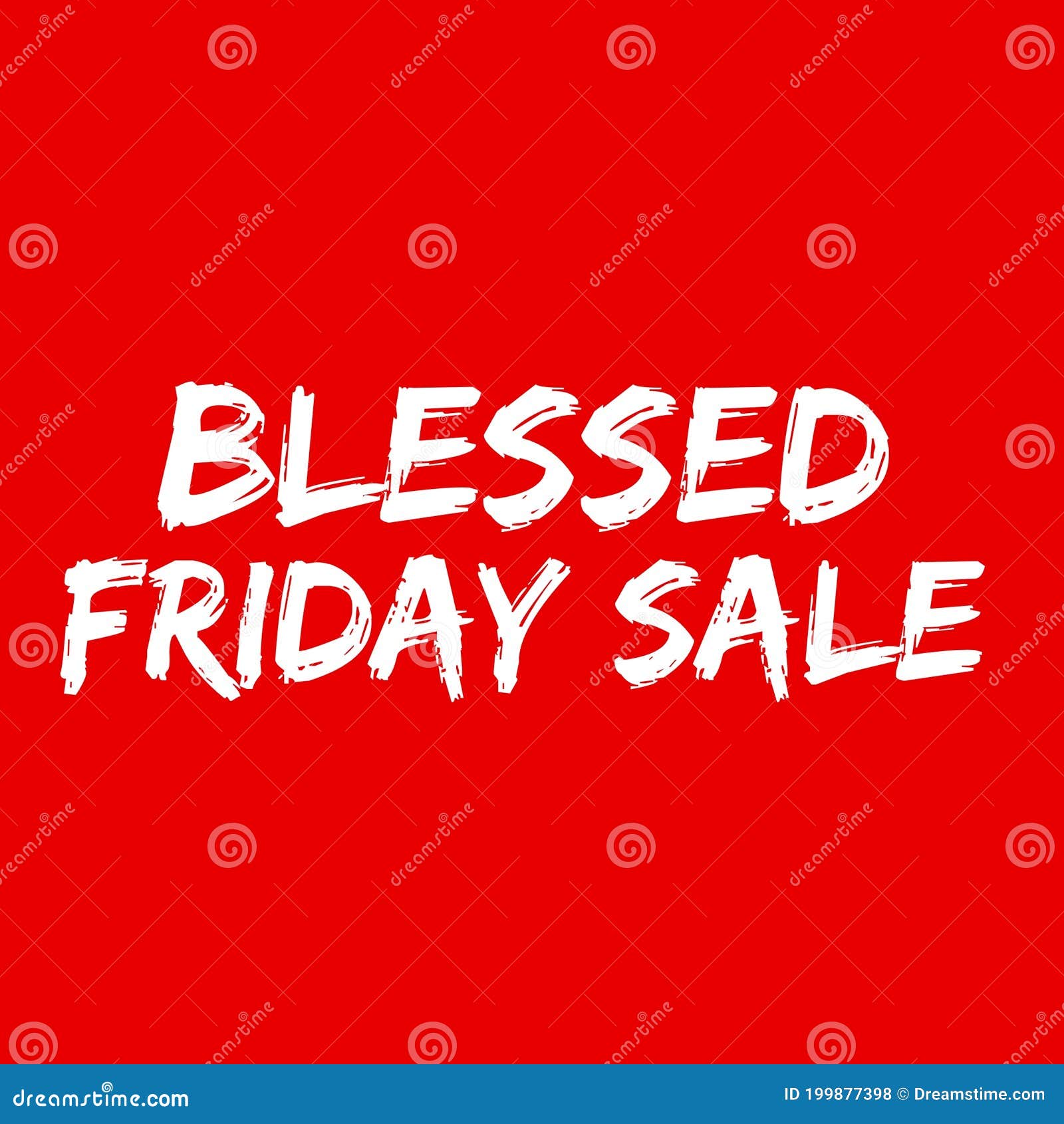Image with Text Blessed Friday. Stock Illustration - Illustration of ...